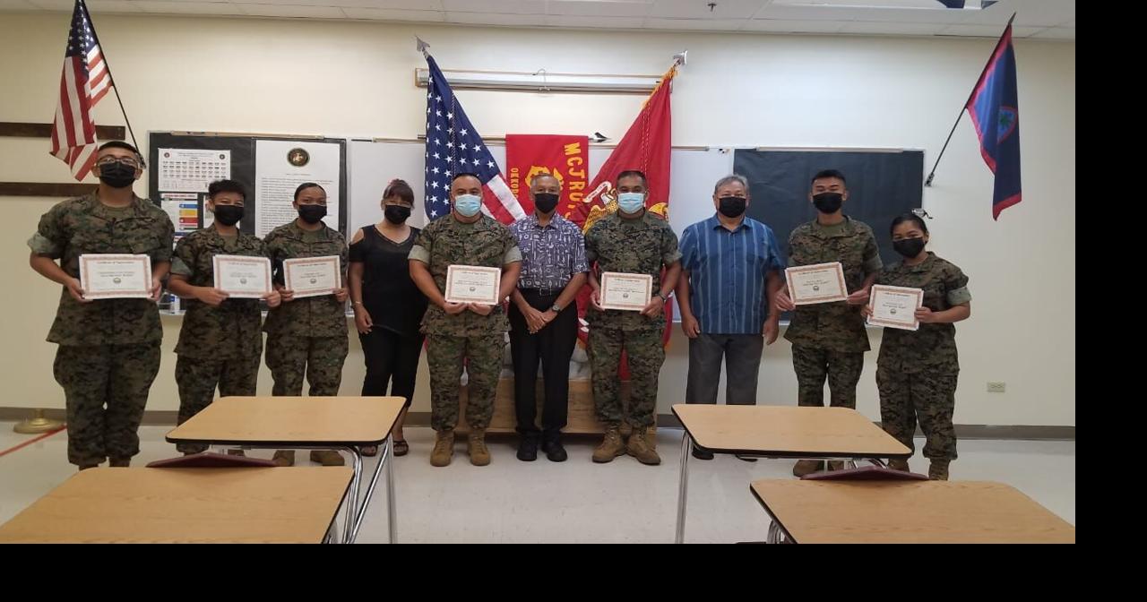 Asan-Maina thanks Marine JROTC cadets | Local News | postguam.com