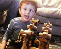 largest lincoln log structure