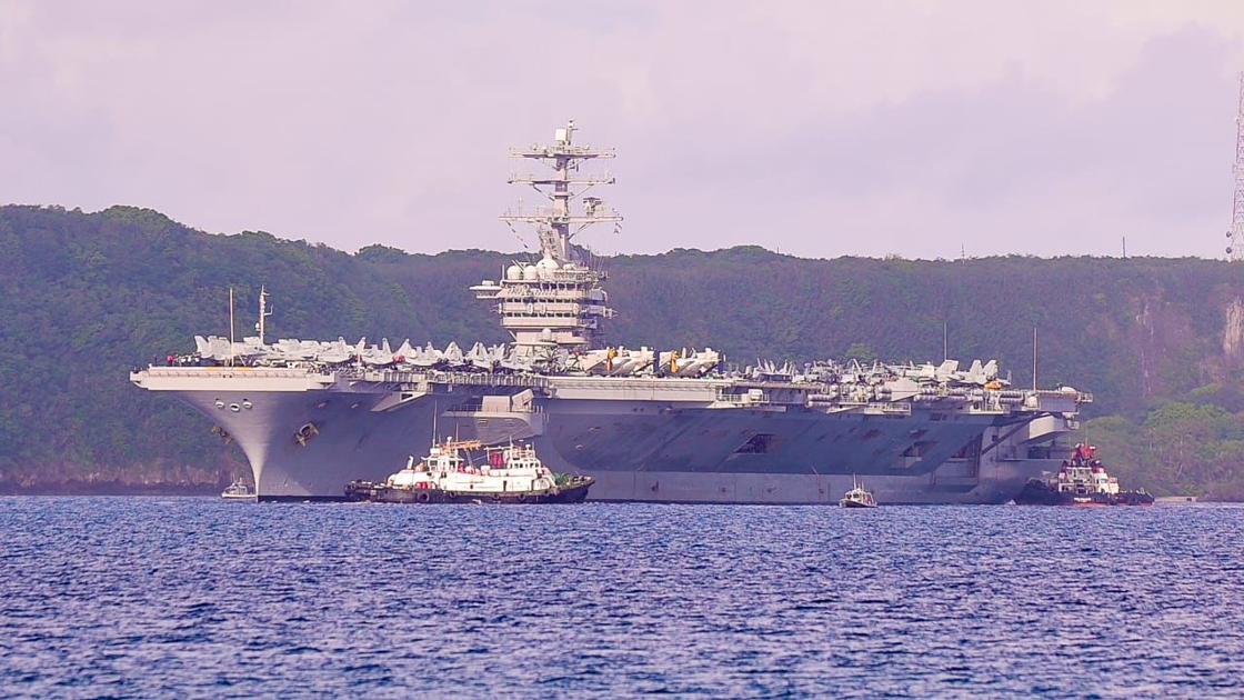 USS Nimitz arrives on Guam | Guam News | postguam.com