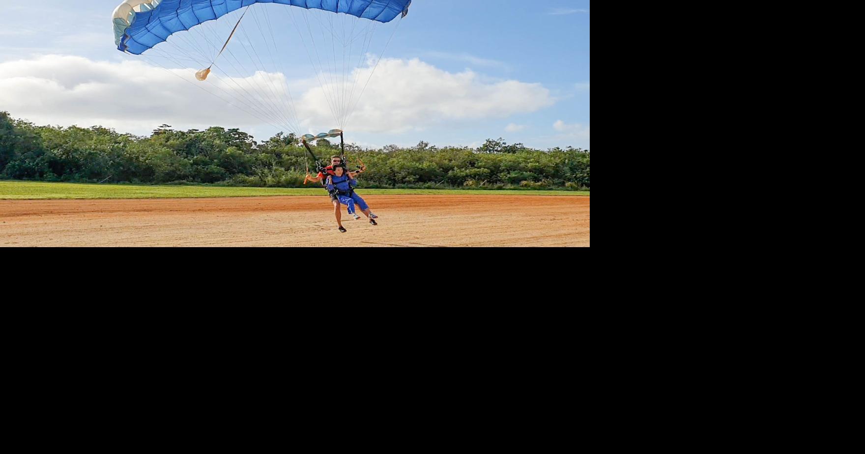 Frequent visitor marks 50th skydive on Guam | Local News | postguam.com