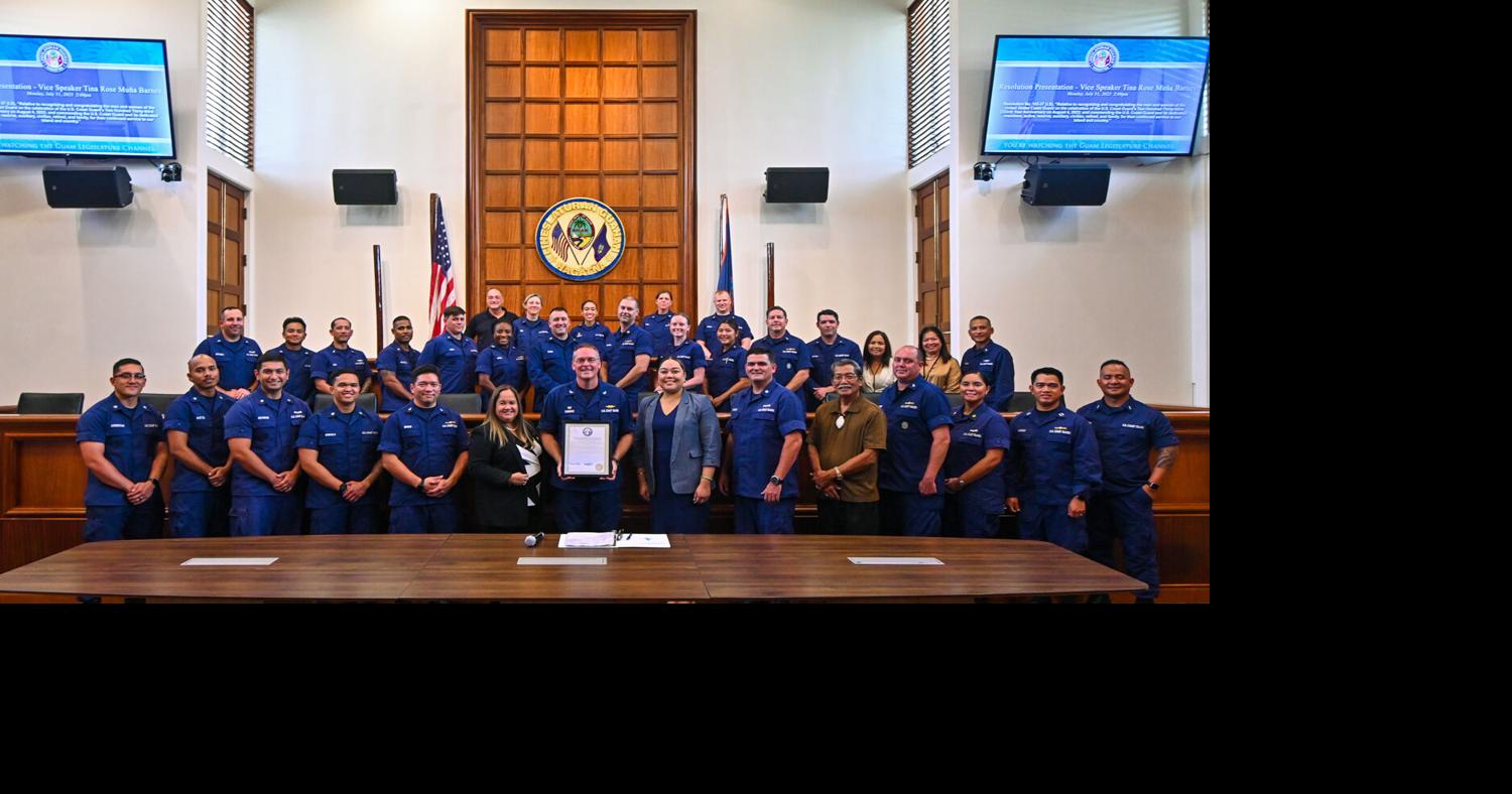 Senators celebrate Coast Guard's anniversary | Guam News | postguam.com