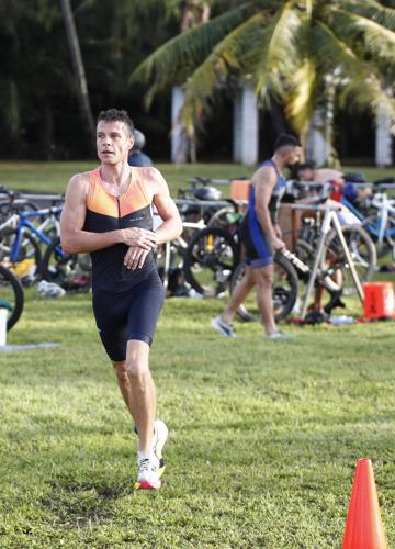 Guam's national team members set the pace in 1st-ever relay triathlon ...