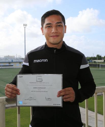 Chargualaf obtains 'B' license | Local Sports | postguam.com