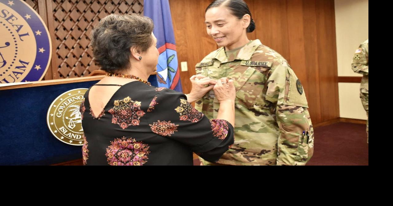 Governor promotes Aguigui to colonel | Local News | postguam.com