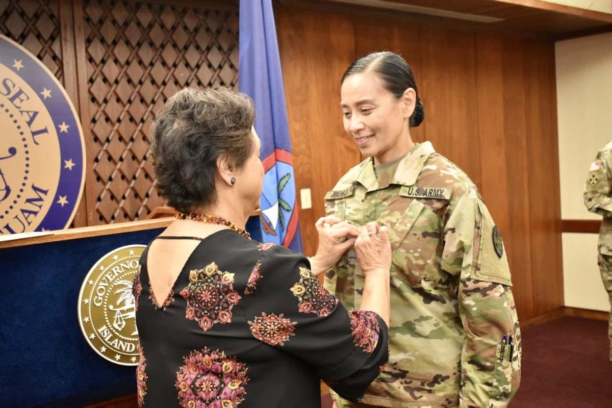 Governor promotes Aguigui to colonel | Local News | postguam.com