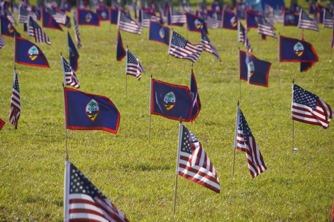 Thousands of flags to honor fallen at historic Asan Beach | Local News ...