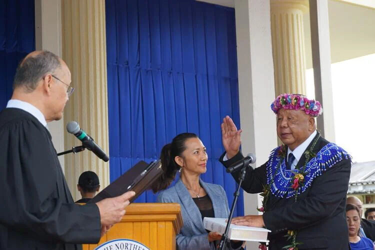 Palacios and Apatang sworn in | CNMI | postguam.com