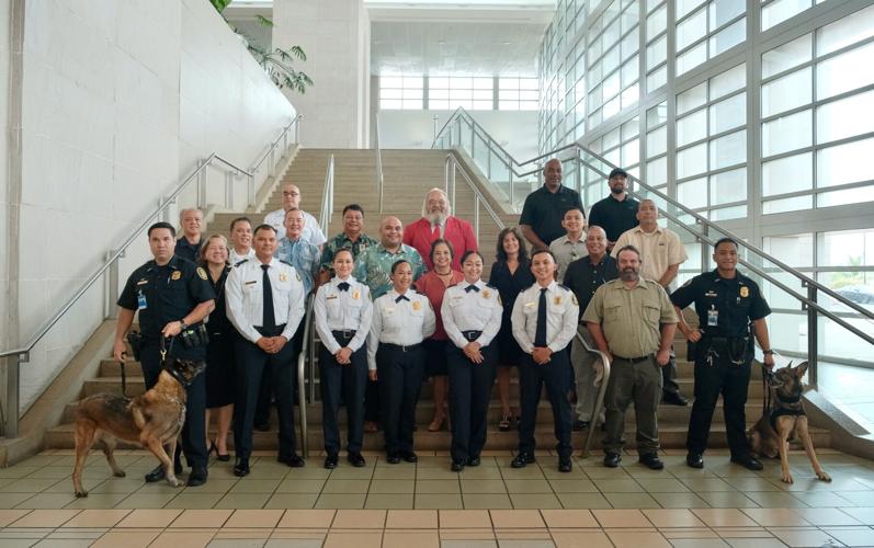 4 Guam Customs officers graduate as new drug detector dog handlers ...