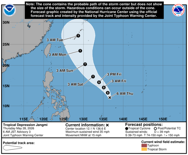 Jangmi drenches Guam, heads north | Local News | postguam.com
