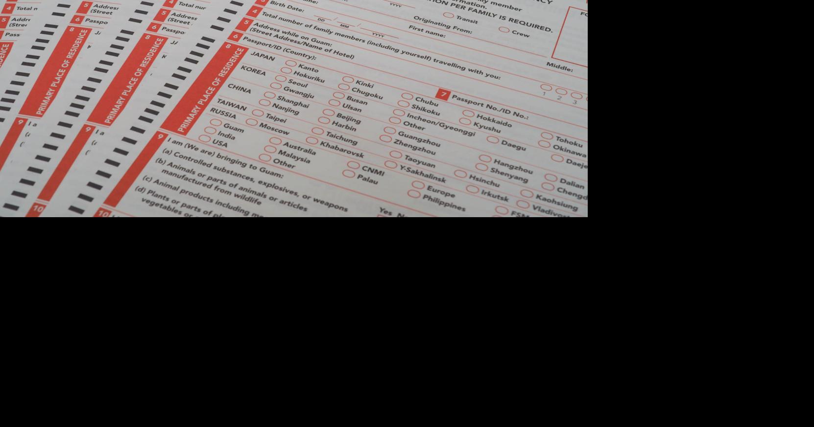 New customs form aims to shorten airport waiting time | Local News ...