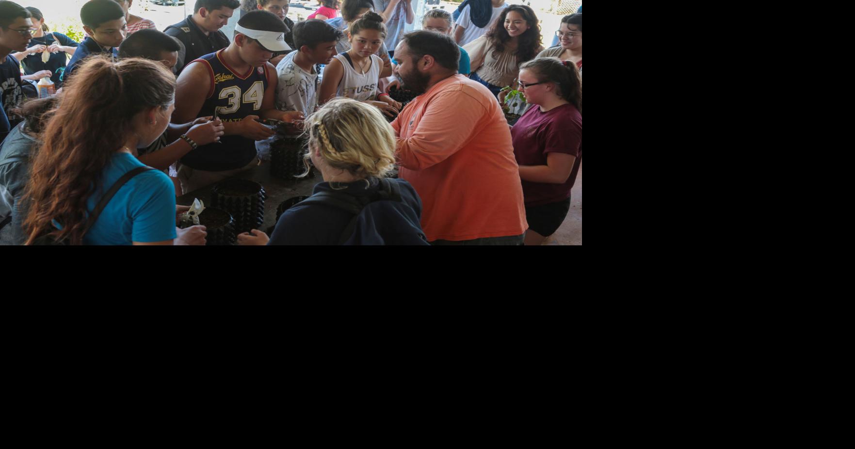 Guam High students plant ifit seeds at UOG | Guam News | postguam.com