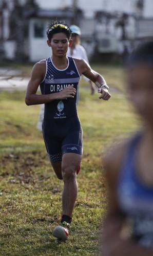 Guam's national team members set the pace in 1st-ever relay triathlon ...