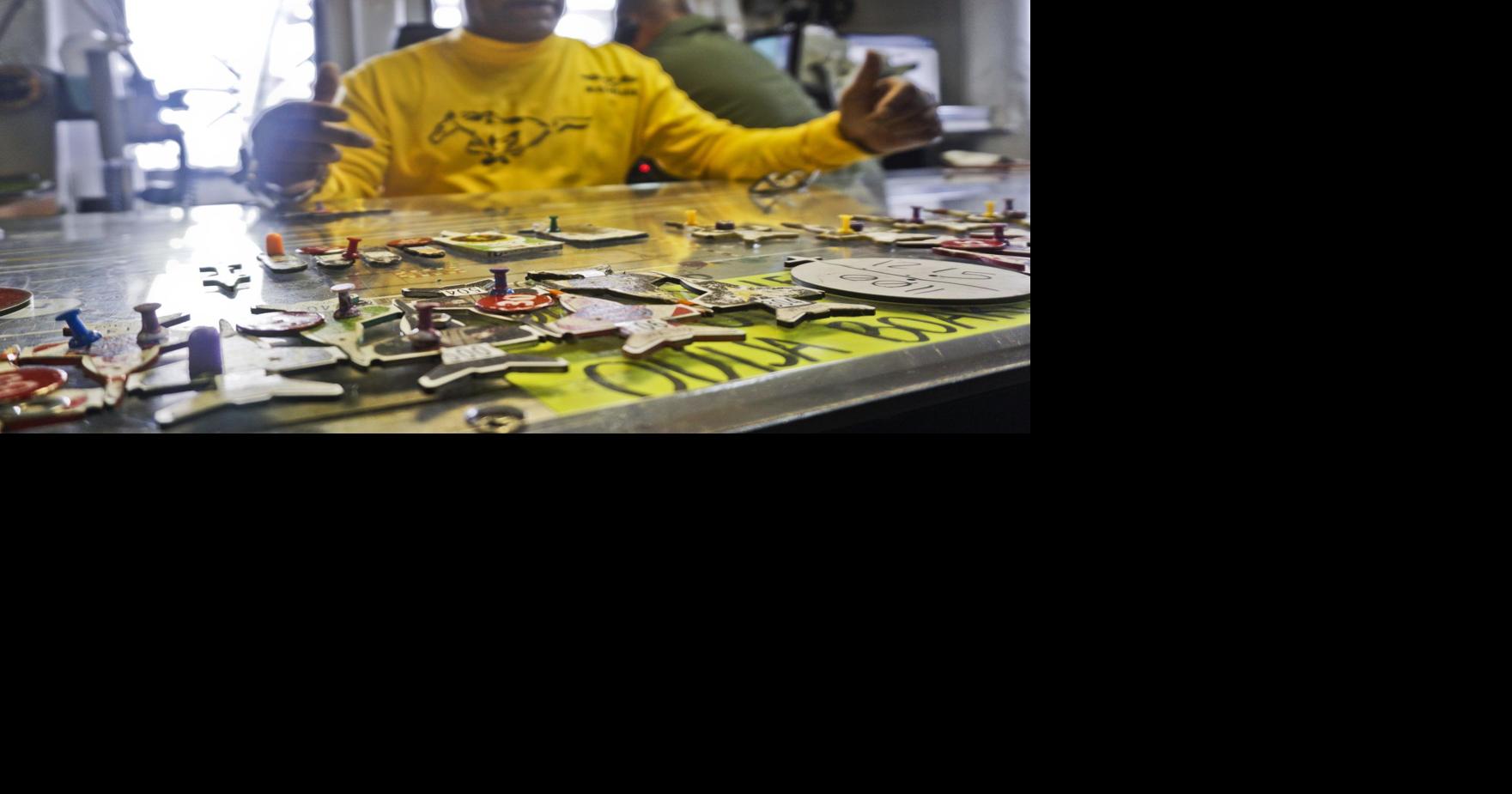 Aircraft carrier sailing near Guam a well-oiled machine | Local News ...