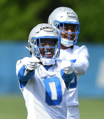 New Lions CB Terrion Arnold: If my mom was playing receiver, ‘I would ...
