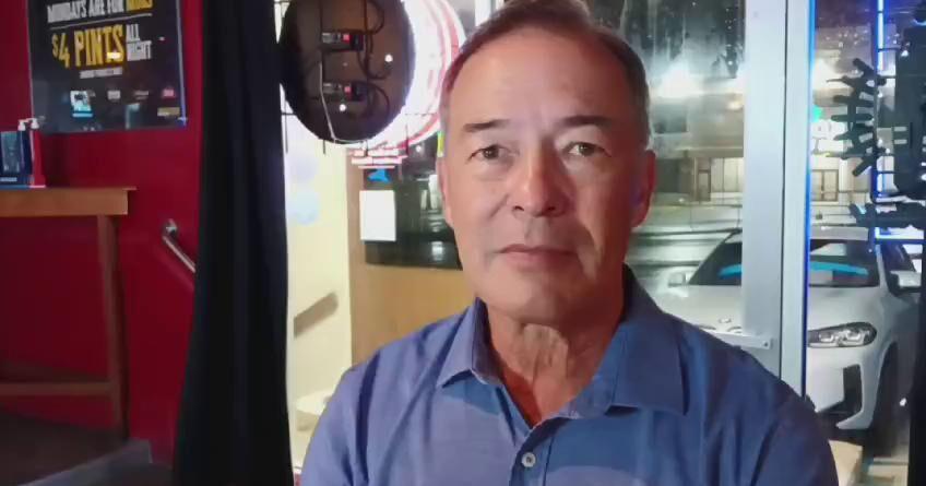 James Moylan speaks briefly about his phone call with Ginger Cruz and ...