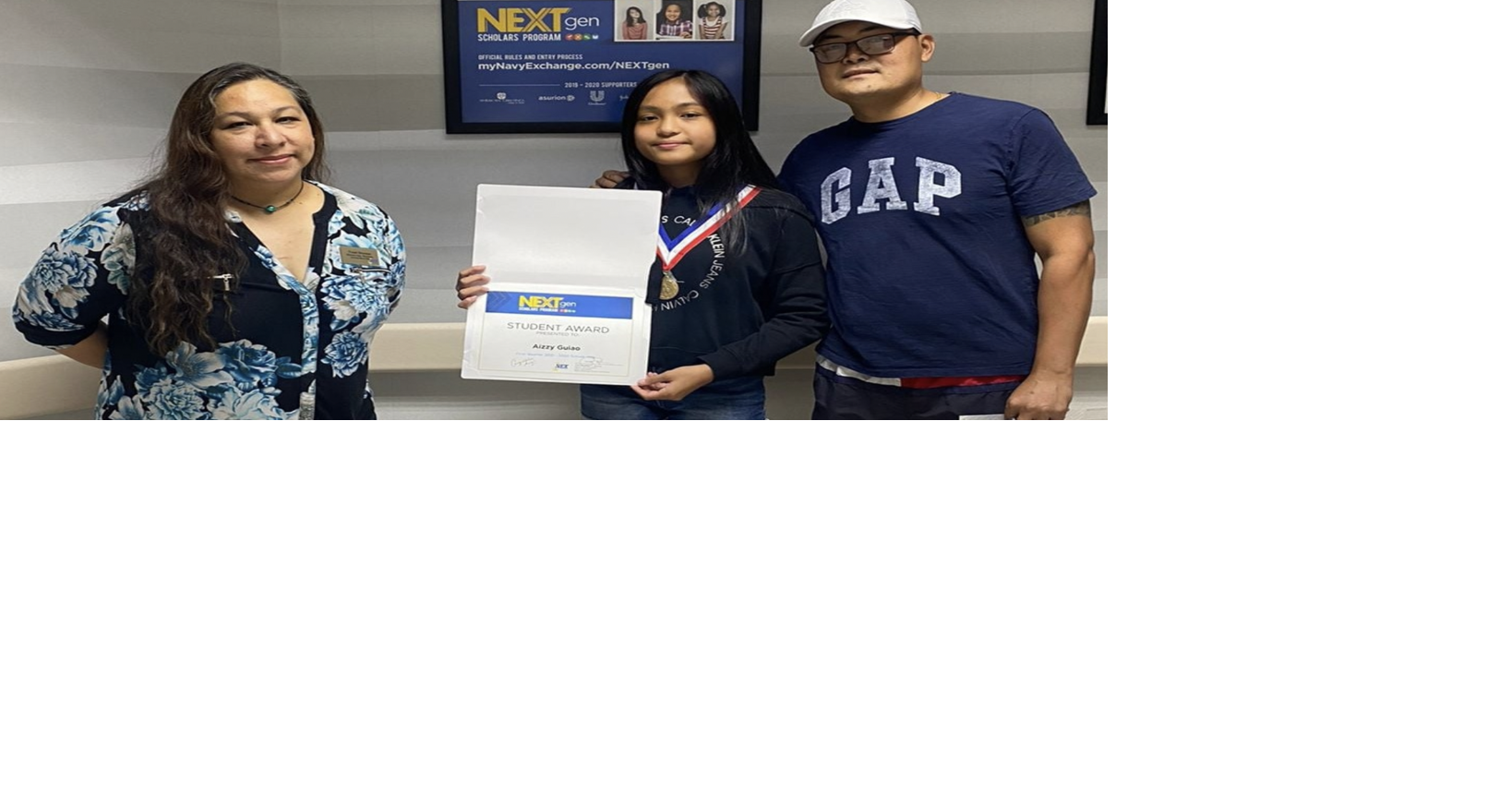 NEX Guam recognizes scholar | Local News | postguam.com