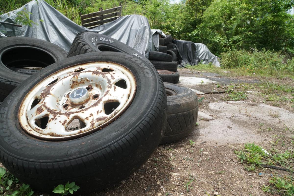 Discarded tires pile up with high recycling costs | Guam News ...