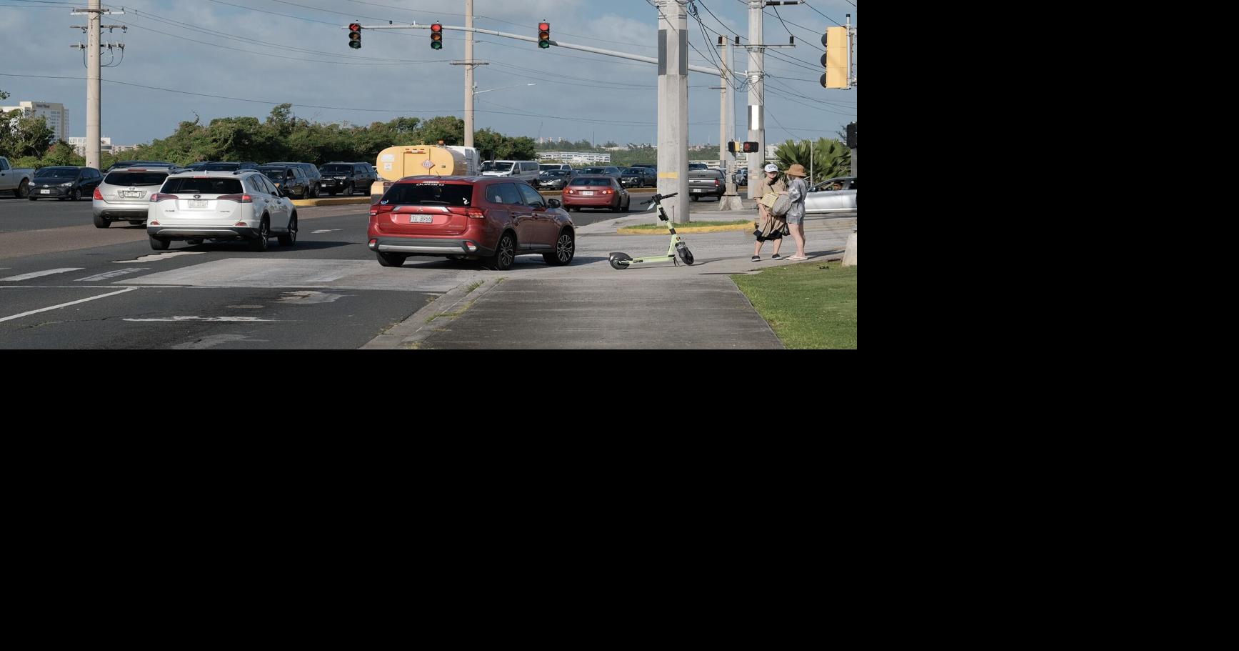 Traffic accidents occur frequently on Guam because of speeding ...