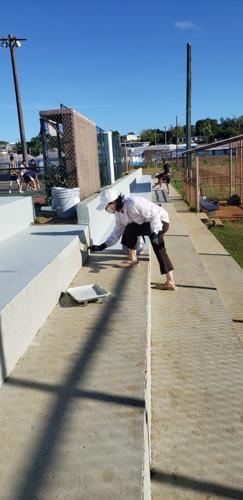 Rotarians clean up Tamuning field | Local News | postguam.com