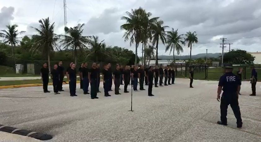 45 recruits start new fire department academy | Local News | postguam.com