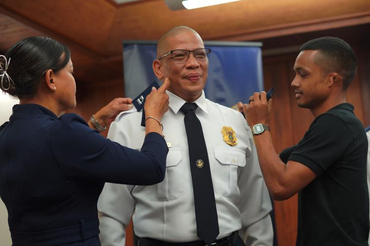 2 customs officers promoted to rank of captain | Local News | postguam.com