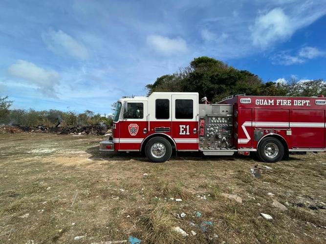 GFD responds to deep-seated fire in Tamuning | Local News | postguam.com