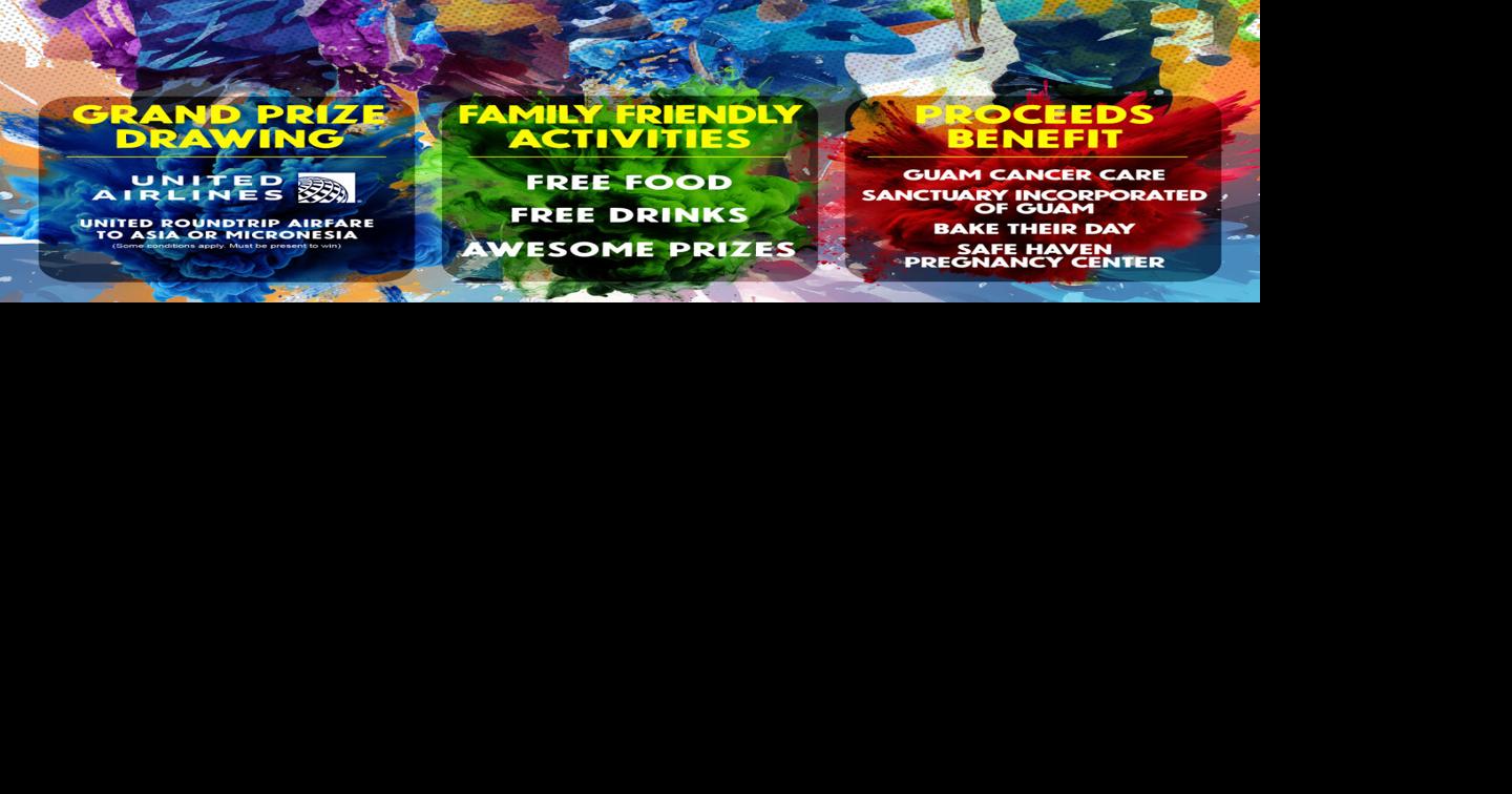 Triple J Bubble Color Run 5K/10K Saturday in Upper Tumon | Local News ...