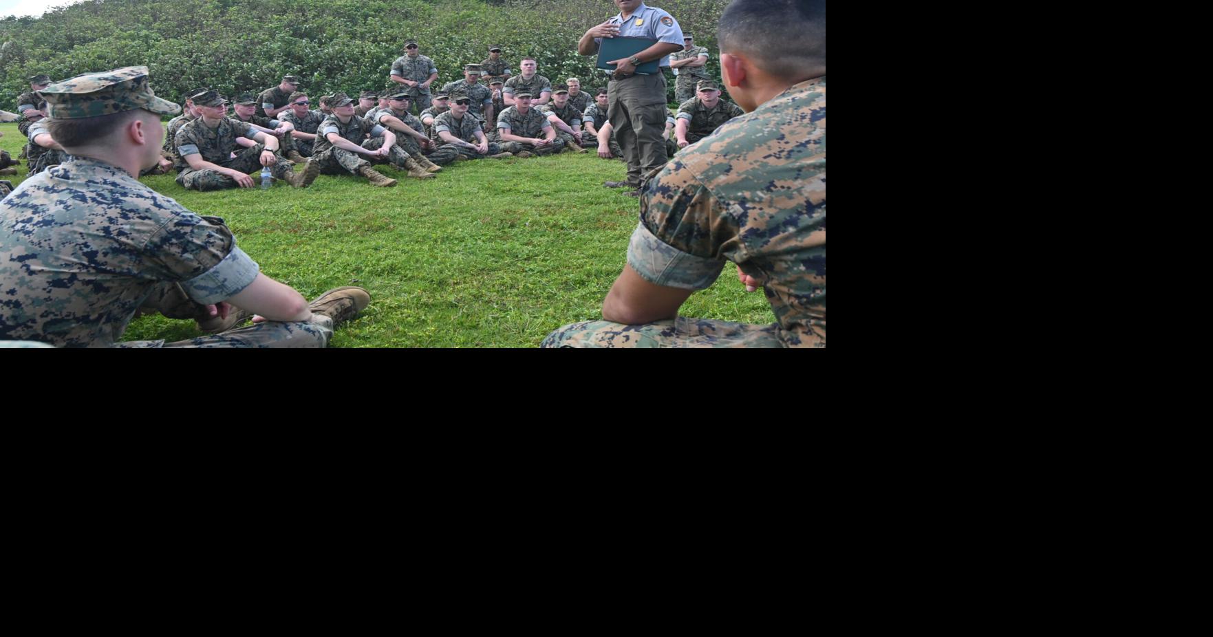 Visiting Marines learn about Guam's war history | Local News | postguam.com