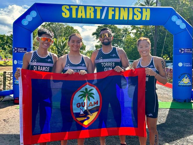 Guam’s triathletes recall winning historic Mini Games medal | Local ...