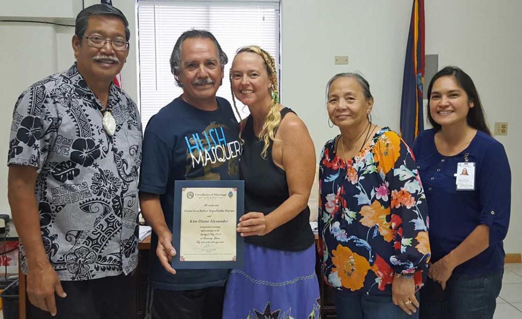 San Agustin officiates Sepulveda-Alexander wedding | Guam News ...