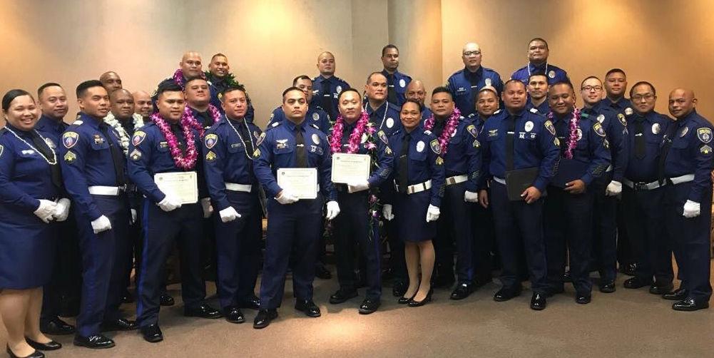 40 police officers promoted | Guam News | postguam.com