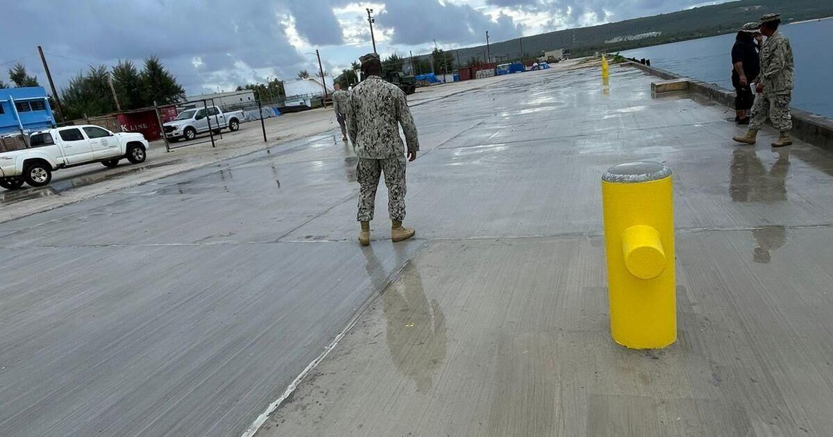 Seabees complete 1st phase of Tinian harbor repair | CNMI | postguam.com