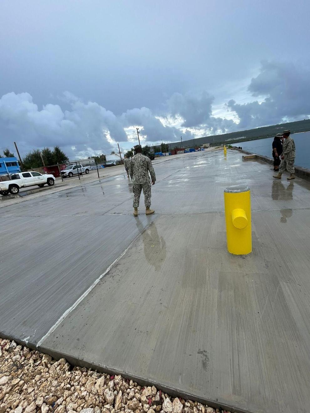Seabees complete 1st phase of Tinian harbor repair | CNMI | postguam.com