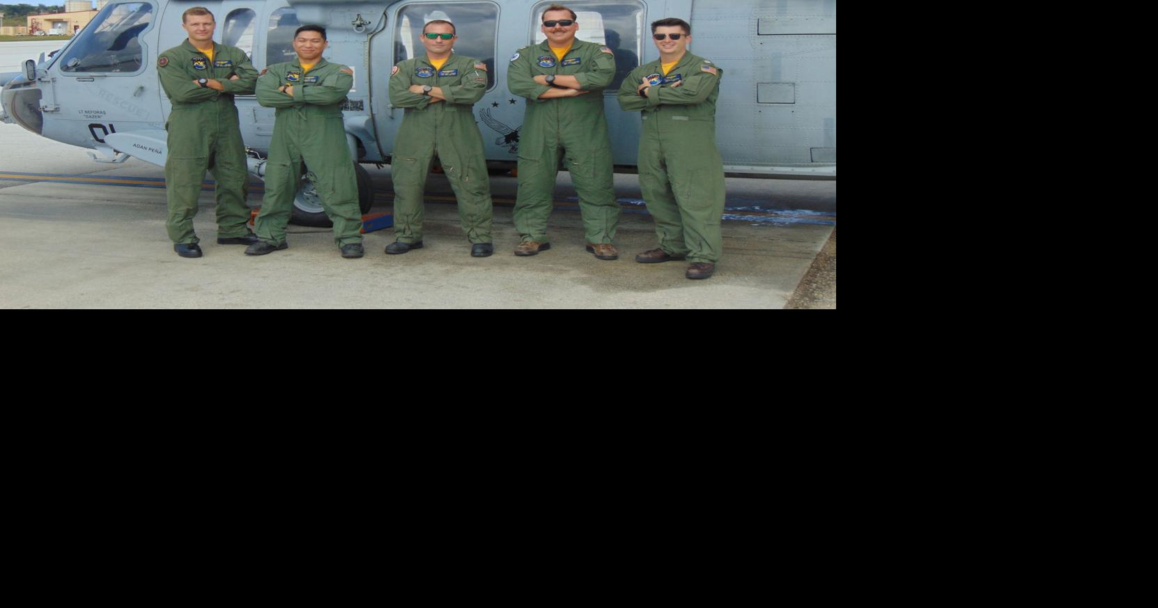 Navy helicopter squadron rescues Saipan mariners | Local News ...