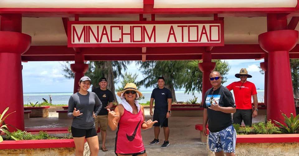 DOCOMO plants finishing touches at popular pavilion | CNMI | postguam.com