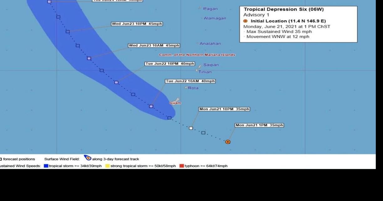Guam in tropical storm Condition of Readiness 3 | Local News | postguam.com