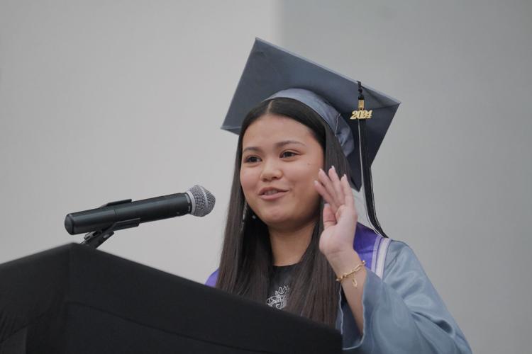 Simon Sanchez Sharks turn tassels | Local News | postguam.com