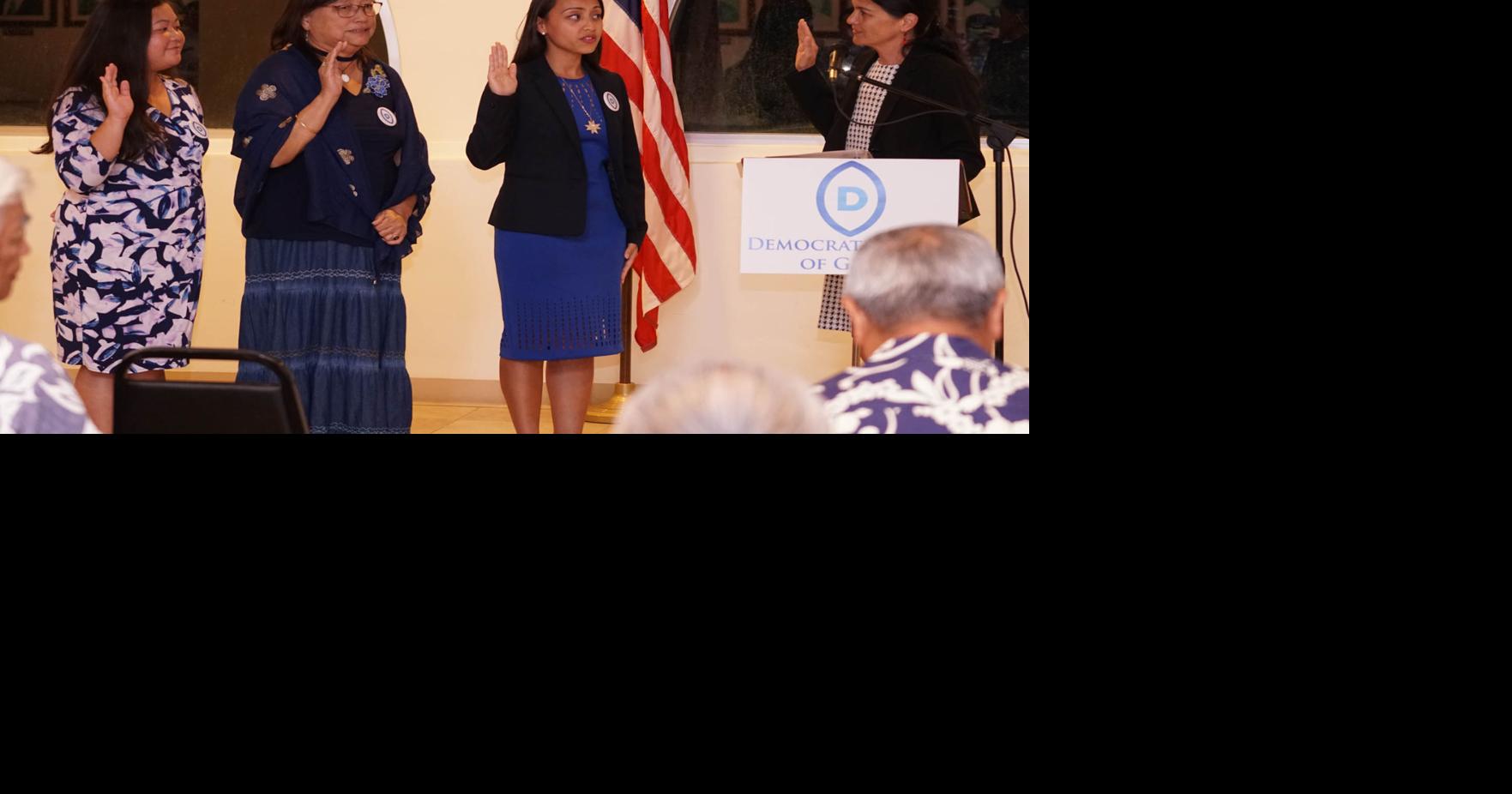 Guam Democrats swear in new party leadership | Local News | postguam.com
