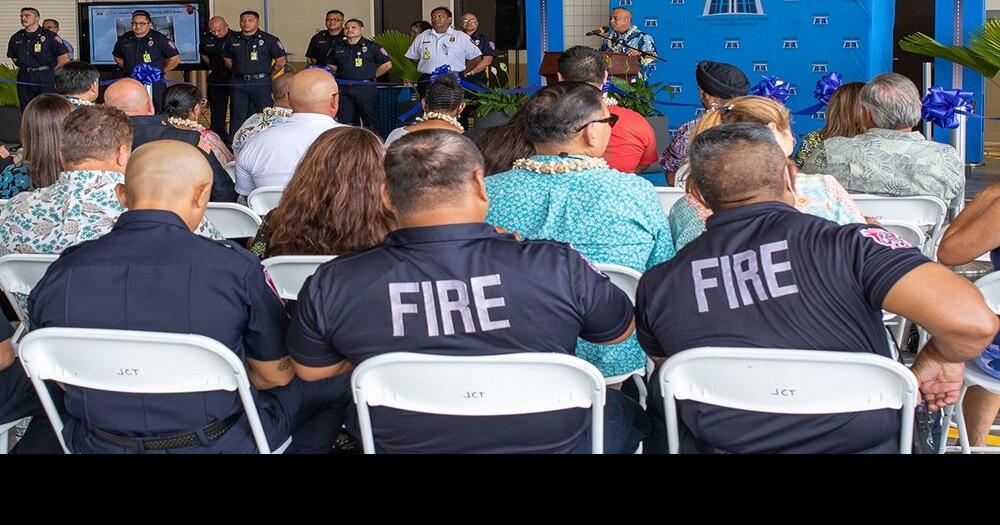 GIAA opens new $27.2M aircraft rescue and firefighting facility | Guam ...
