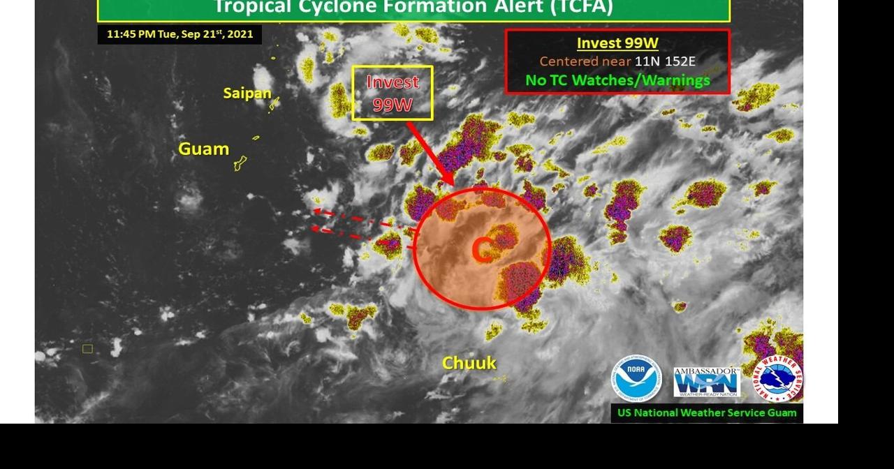 NWS: Disturbance expected to pass near or through Marianas | Local News ...