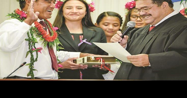 Saipan congressman takes office after special election | CNMI ...