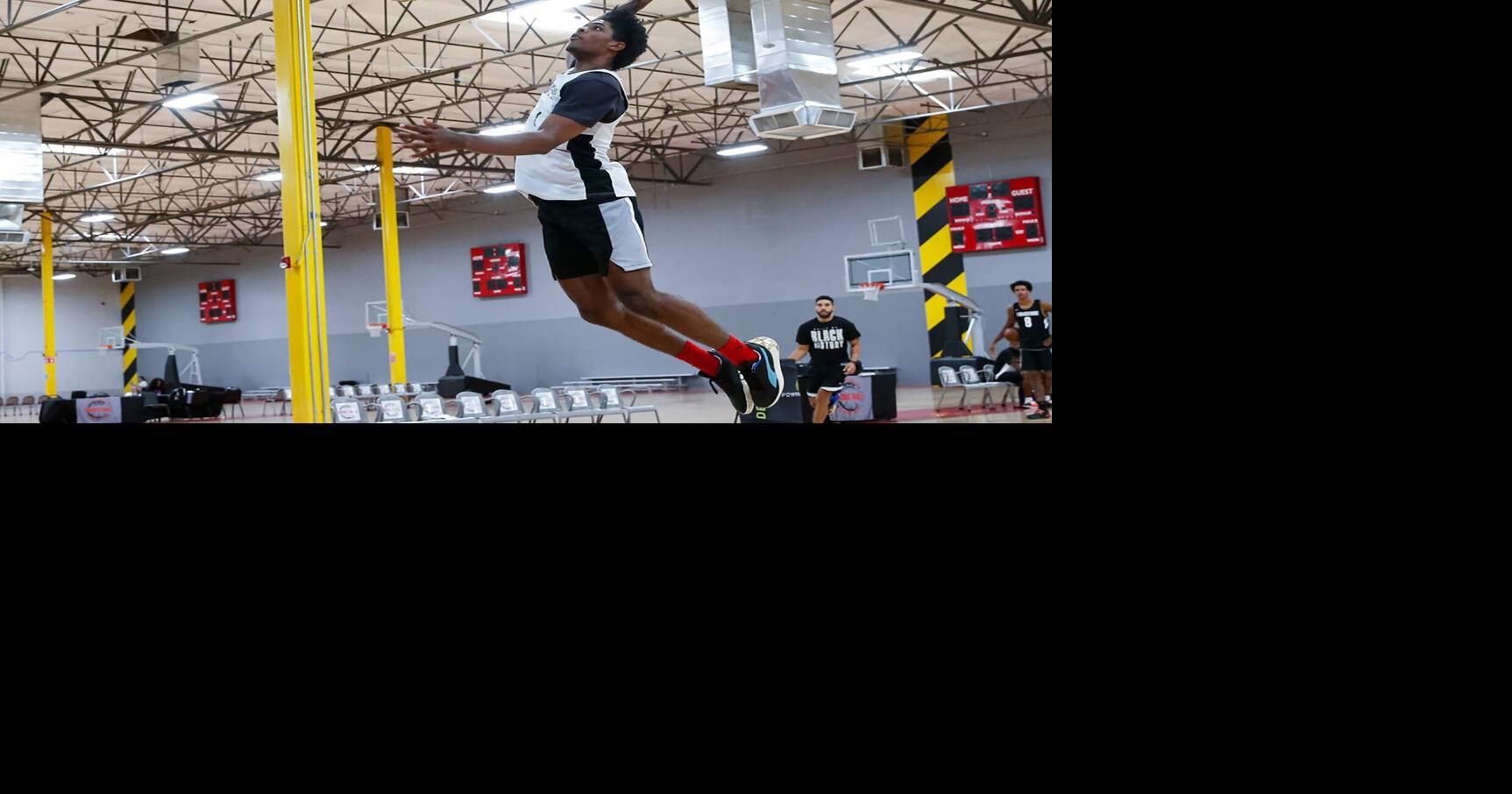 Basketball prodigy Scoot Henderson's journey takes detour to Las Vegas ...