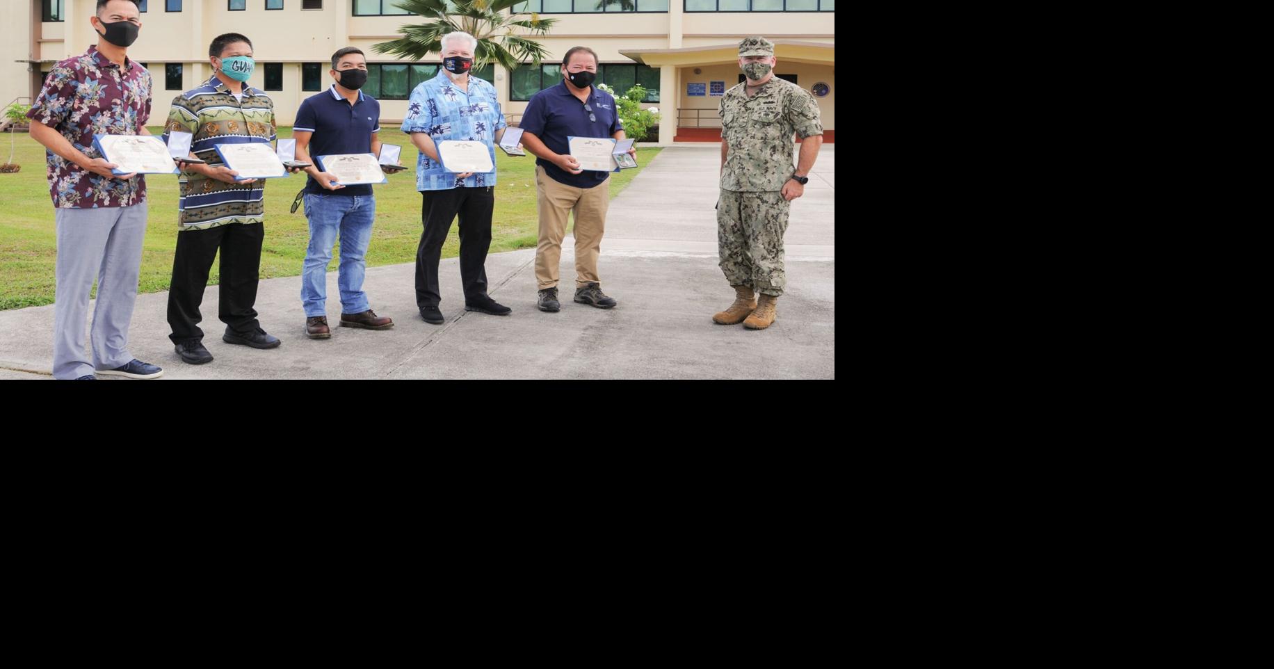 NAVFAC Marianas civilians recognized | Local News | postguam.com