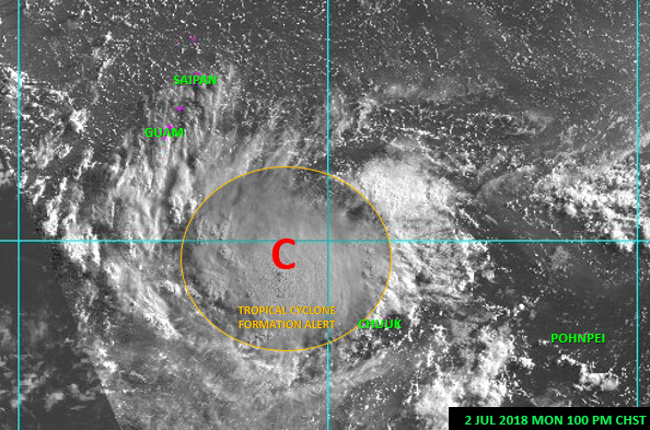 Tropical disturbance approaching Guam | Local News | postguam.com