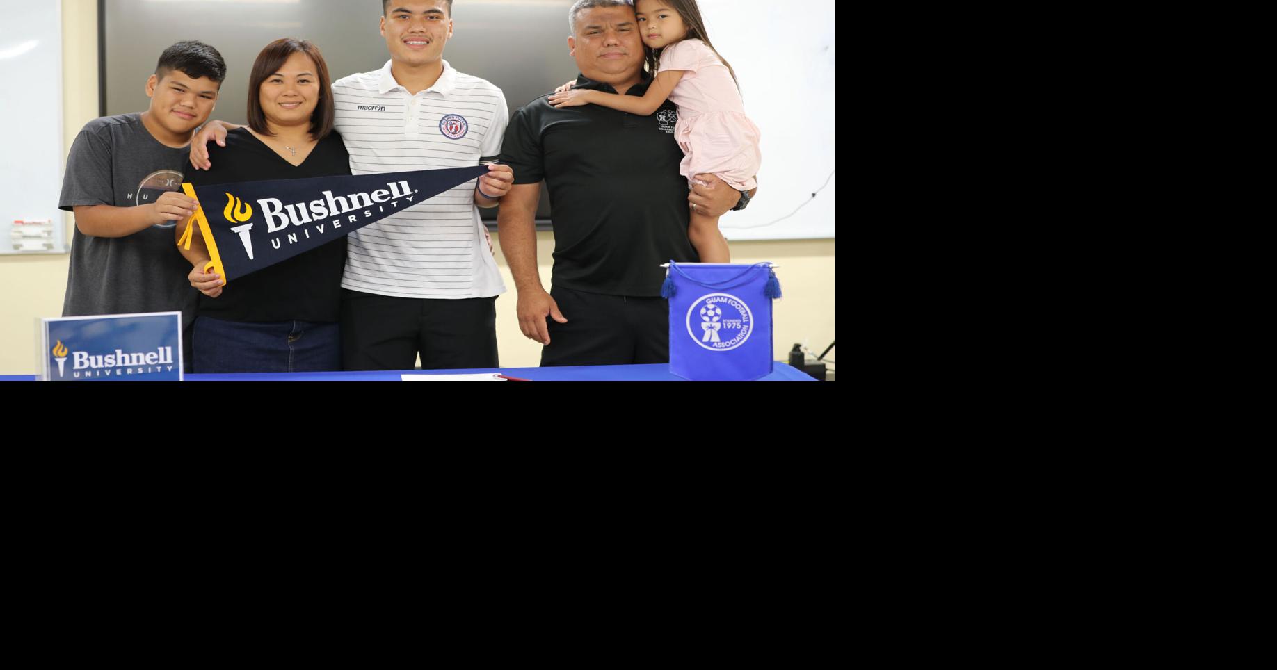 Sanchez graduate Shane Becker signs with Bushnell University | Guam ...