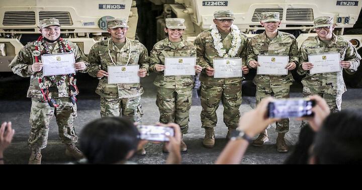 National Guard, UOG ROTC basic training graduates 6 cadets | Guam News ...
