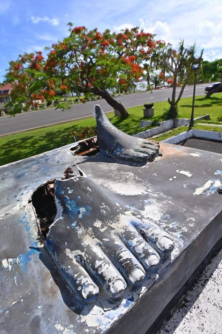 CHamoru Affairs seeking partner to restore iconic Kepuha statue | Local ...