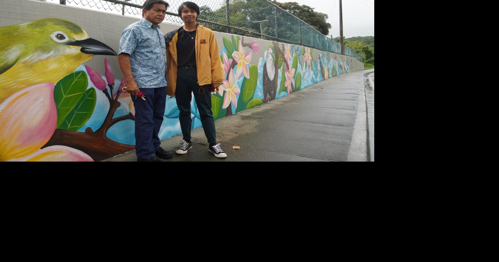 New mural finished in MTM | Local News | postguam.com