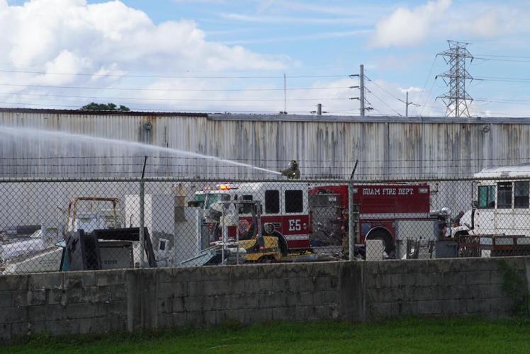 GFD on scene of fire behind General Services Agency | Local News ...