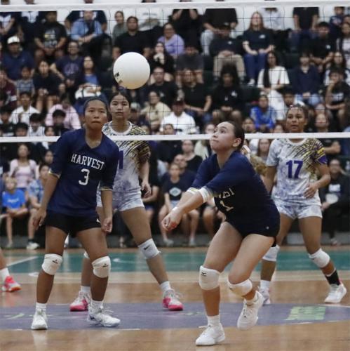 Eagles swat Geckos to win 1st-ever girls volleyball championship ...